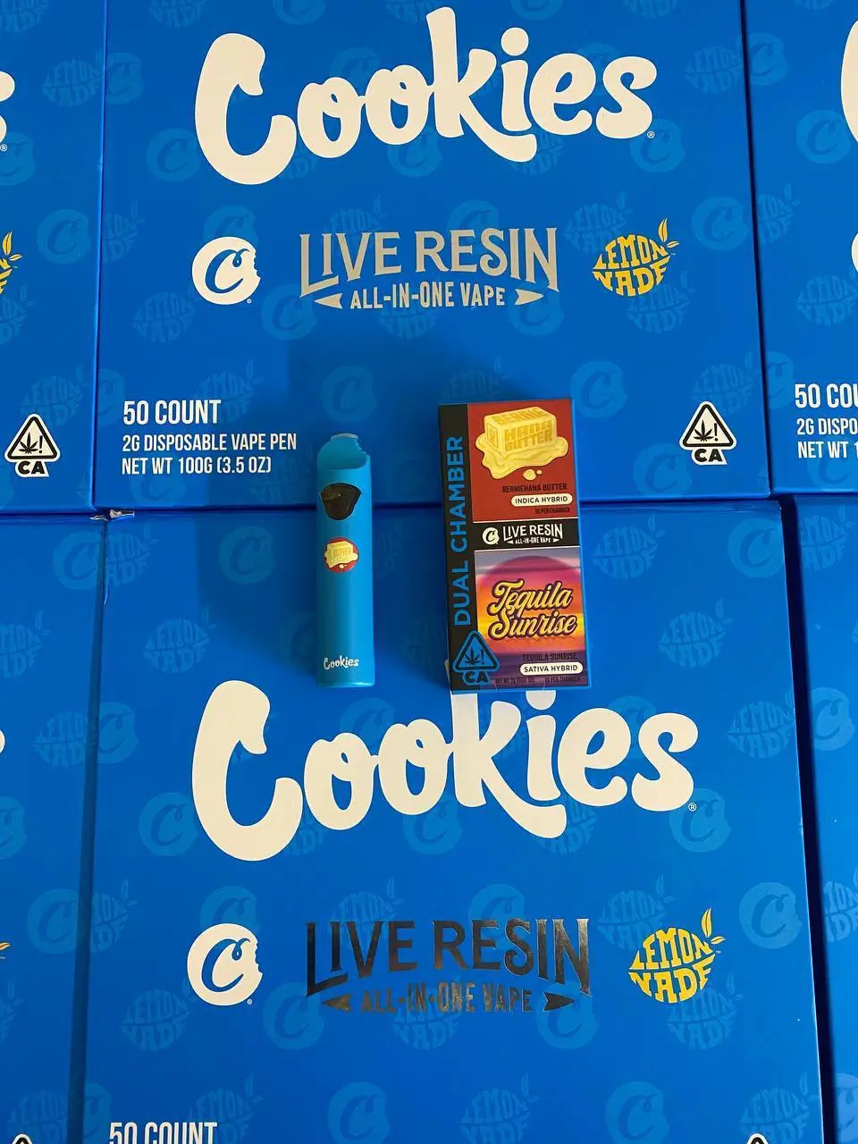 cookies dual chamber disposable - WEST CARTS & DISPOSABLE SHOP