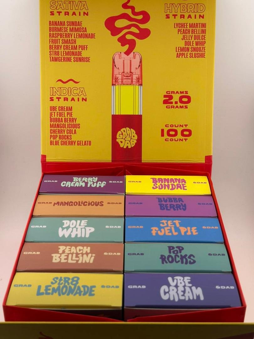 Grab and Dab 2G Diamond Infused - WEST CARTS & DISPOSABLE SHOP